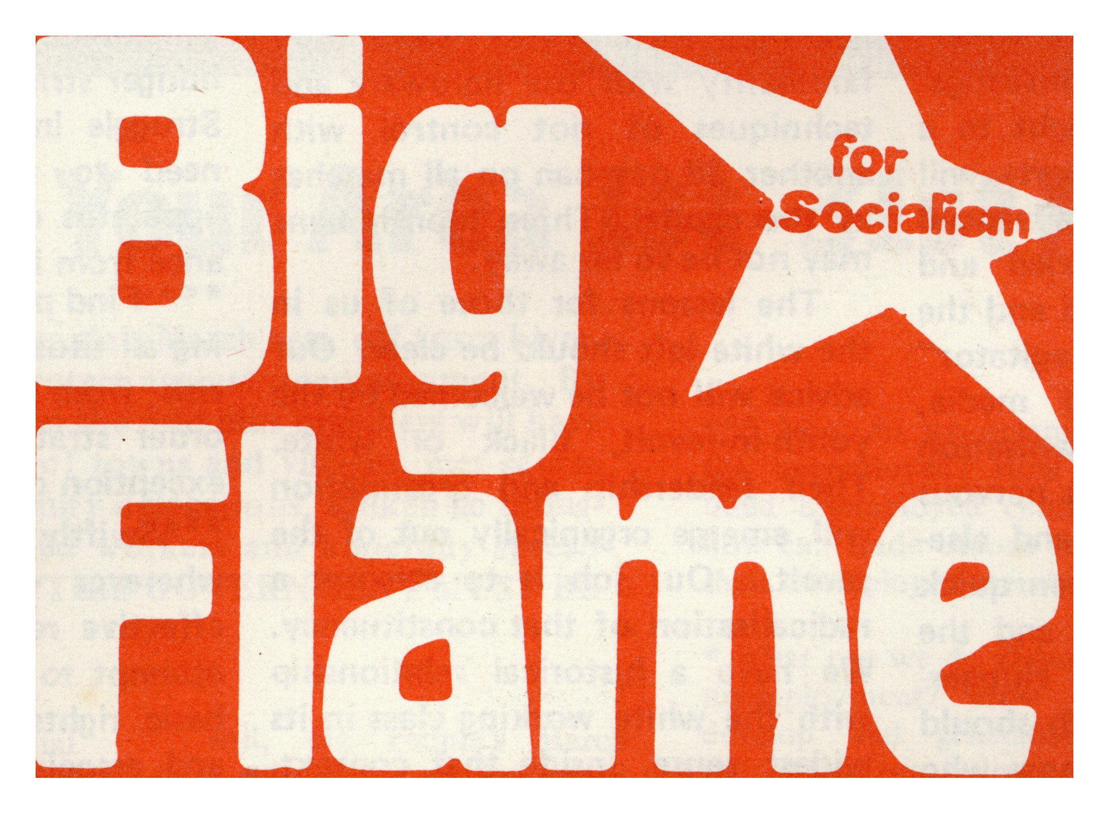 The Year of Big Flame continues - Big Flame Book Launch - Working Class ...