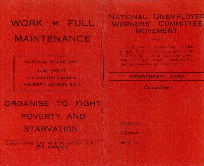 National Unemployed Workers' Movement - Working Class Movement Library