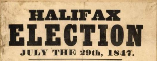 1847 Halifax election - Working Class Movement Library