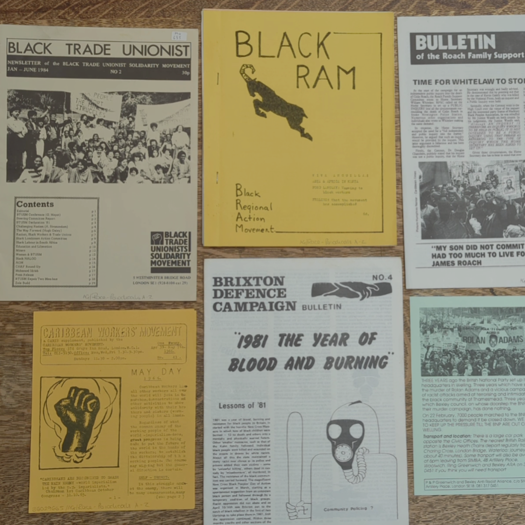 Open Archive Day - Black Radical History - Working Class Movement Library