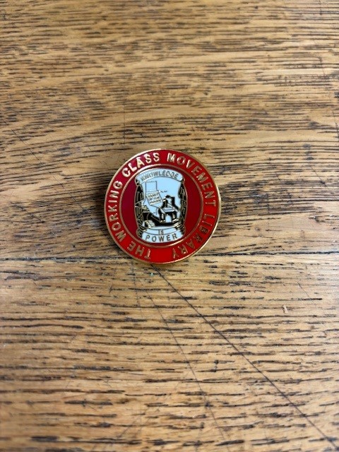 WCML Enamel Badge - Working Class Movement Library