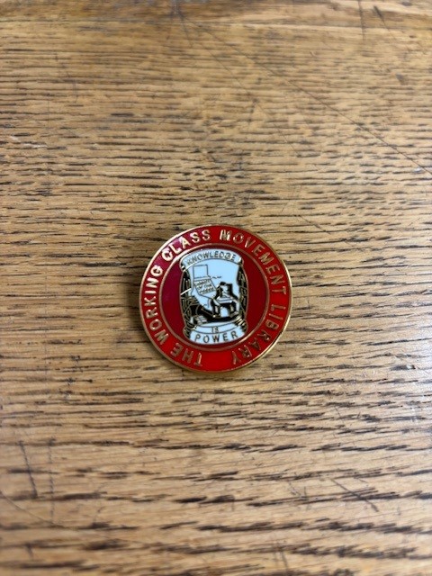 WCML Enamel Badge - Working Class Movement Library