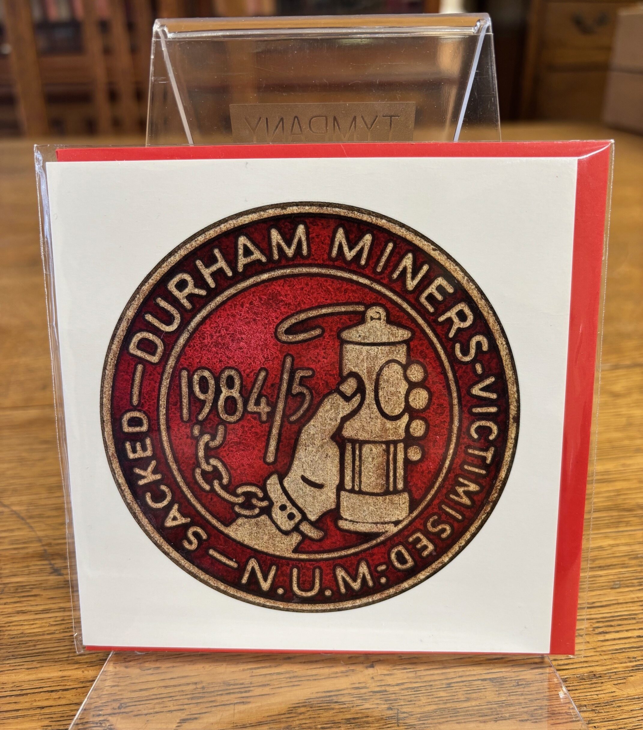 Durham miners greetings card - Working Class Movement Library