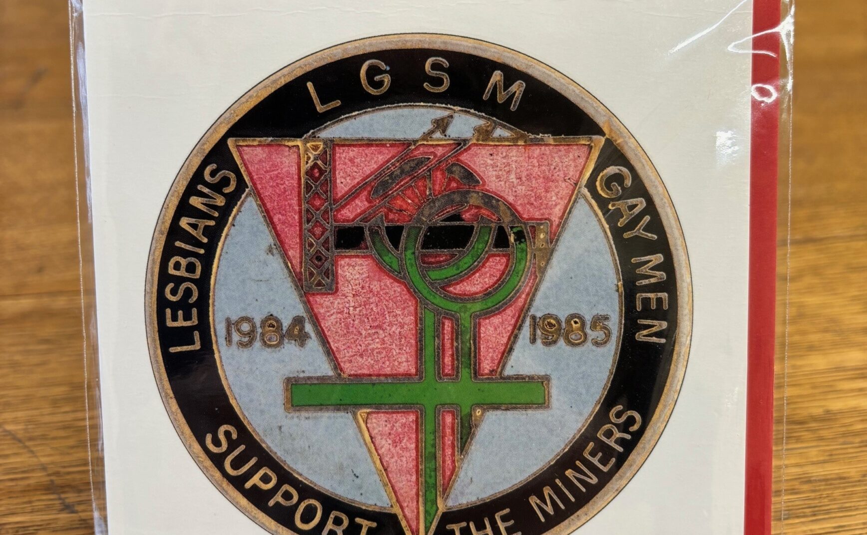 LGSM greetings card - Working Class Movement Library