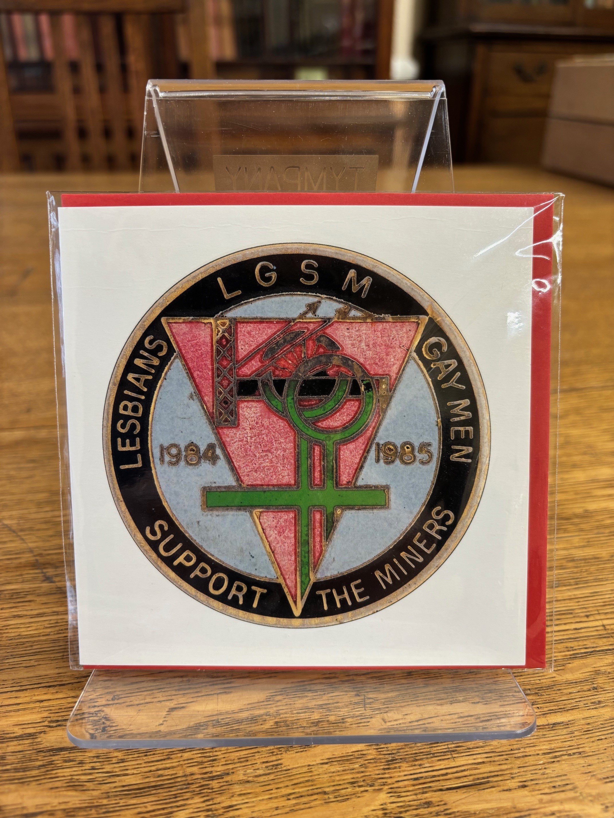 LGSM greetings card - Working Class Movement Library